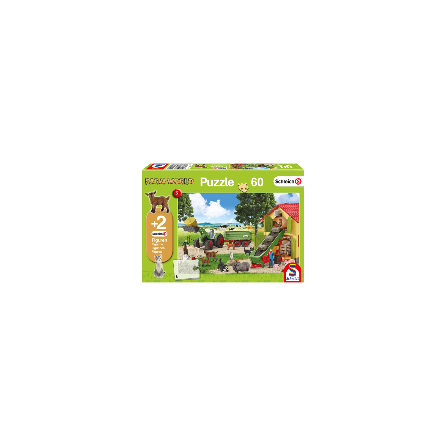 Puzzle 100 Piezas - Animales Bebes de la Granja