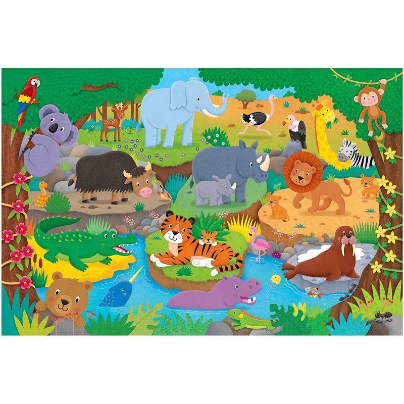 Puzzle Gigante Suelo - Alfabeto de Animales