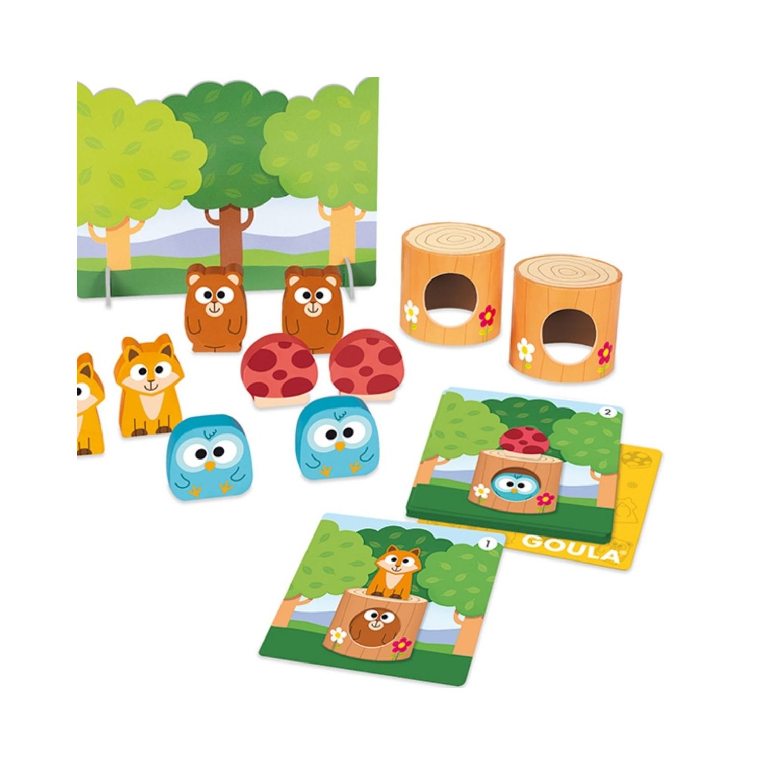 Memory posición espacial Amigos