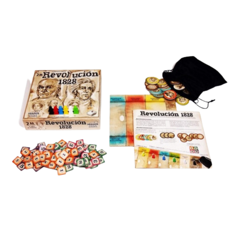 Revolución 1828: La Política en un Juegos de Mesa para Dos