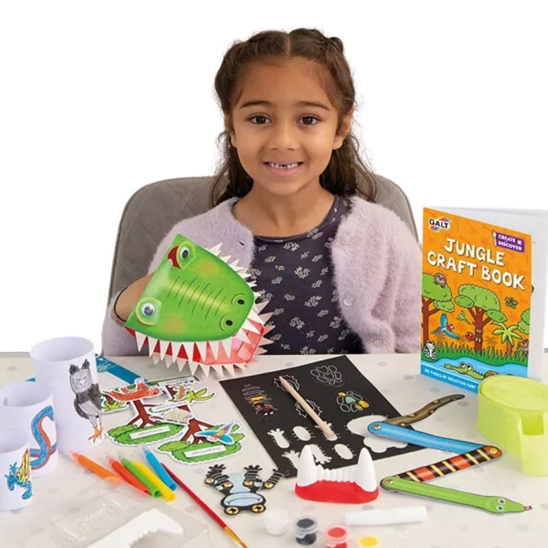 Kit de Manualidades De La Jungla ¡Un Safari Creativo!