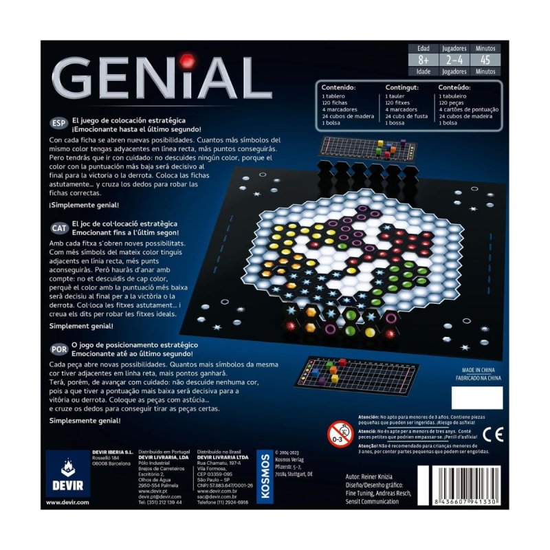 Genial: Geometría y Estrategia Familiar