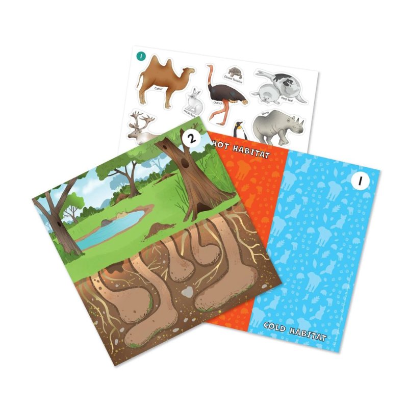 Kit Let's Learn Animals 🦁🌎¡Explora animales de todo el mundo!