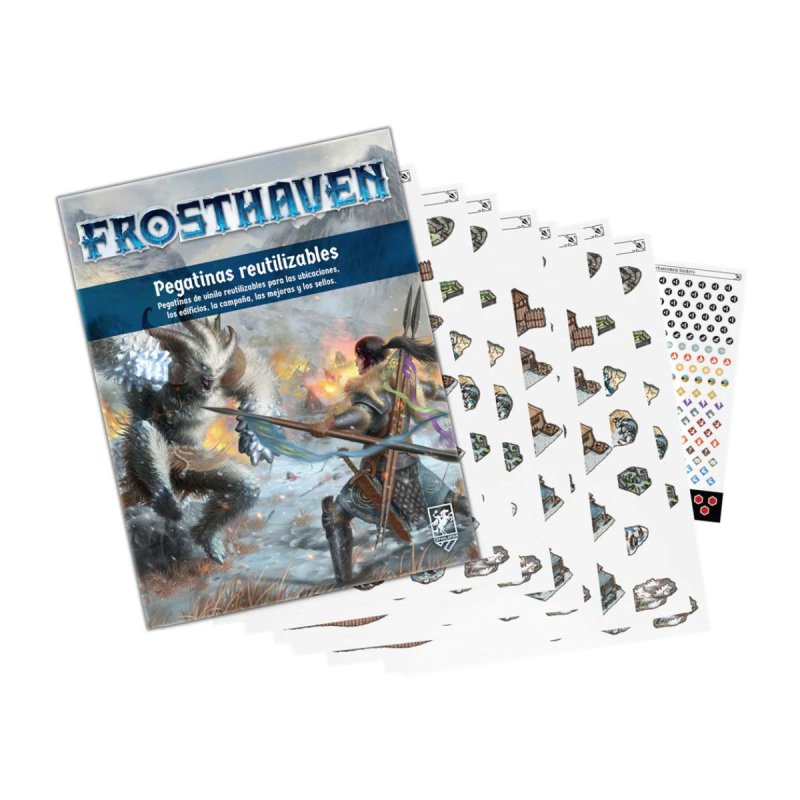 Frosthaven Removable Sticker Set